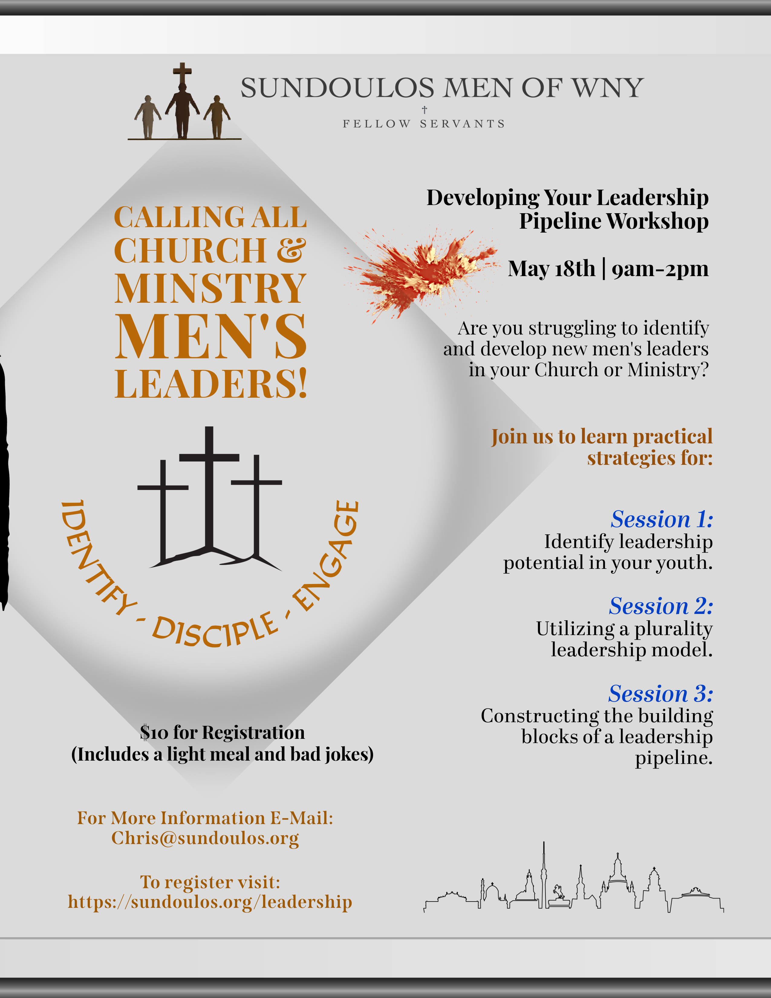 LEADERSHIP SUMMIT 5/18/24 – Sundoulos Men of WNY